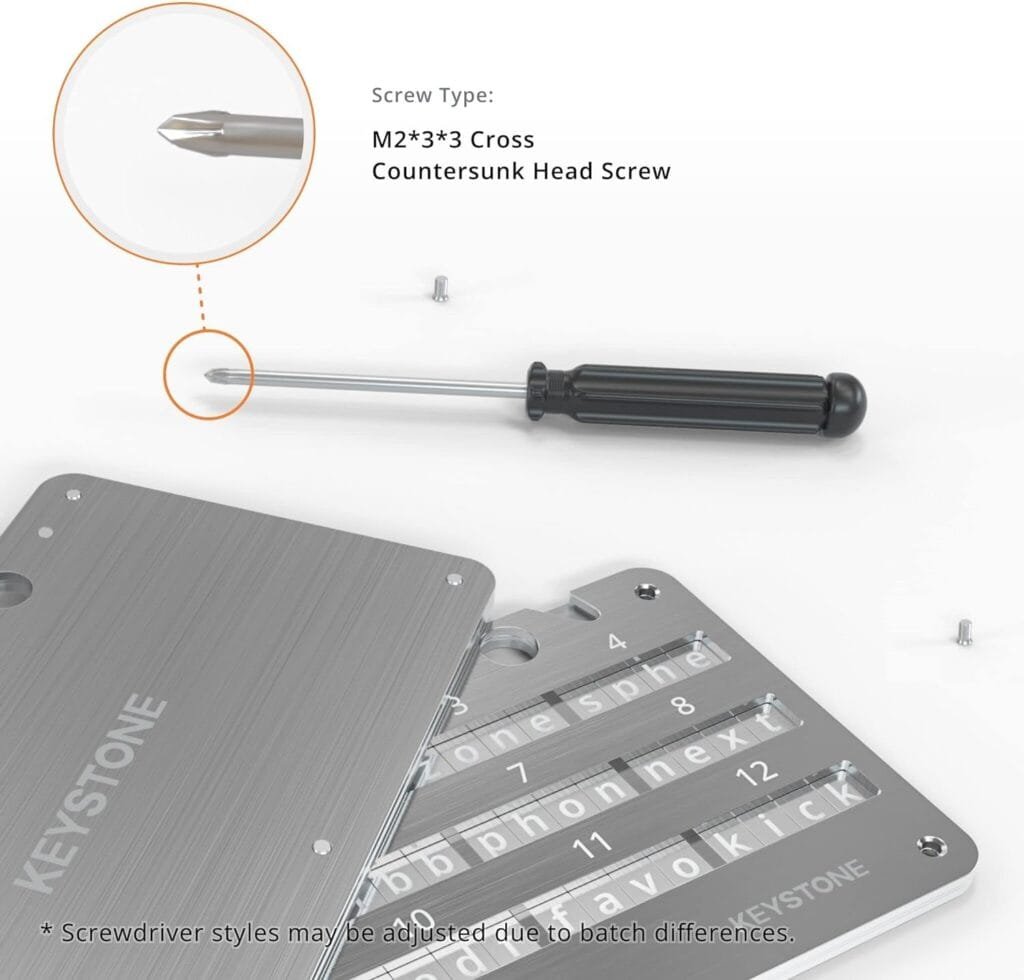 KEYSTONE Crypto Seed Storage Review - Crypto Sweet Spot